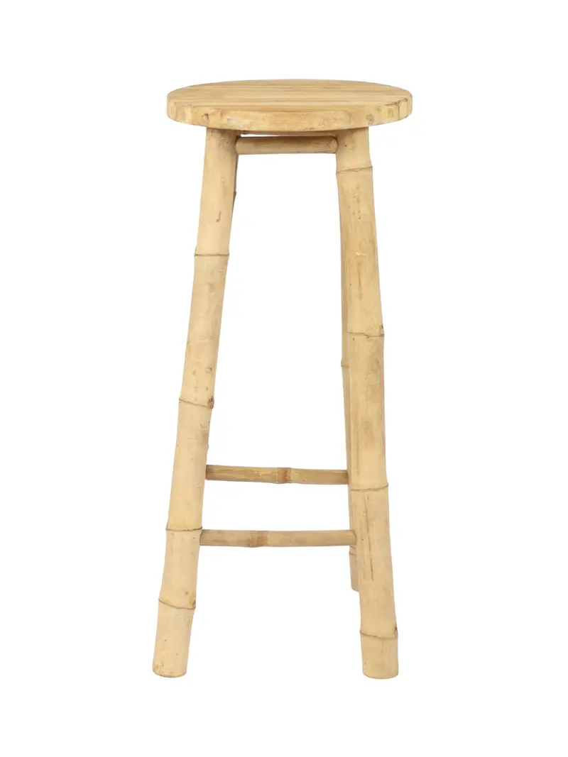 Bamboe Kruk 70cm - Kunstpalm.nl