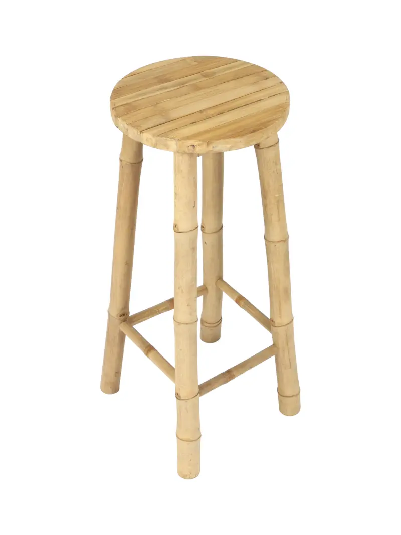 Bamboe Kruk 70cm - Kunstpalm.nl